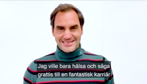 Insolite, Vidéos > Federer remercie chaudement Berhand Safari star du ...