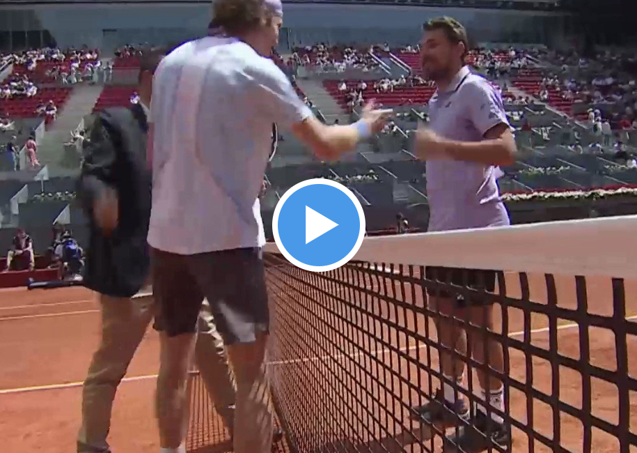 ATP - Madrid, Insolite, Vidéos > Le toss improbable et hilarant entre ...