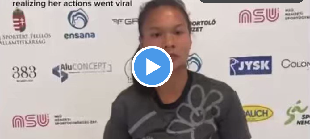 WTA - Budapest > Amarissa Toth s'excuse enfin auprès de Shuai Zhang ...