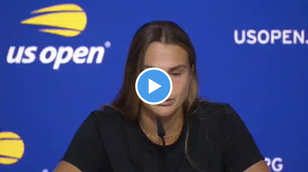 Vidéos, US Open > Sabalenka lors de sa conférence de presse : "Vous ...