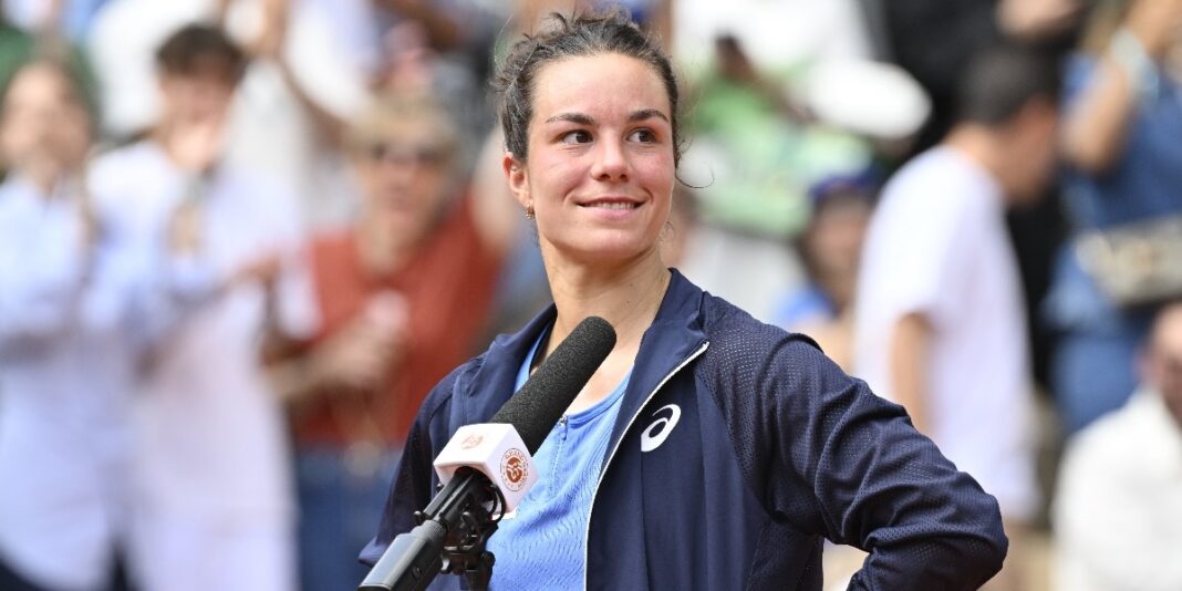 WTA - Hambourg, France > Loïs Boisson après sa qualification en finale ...