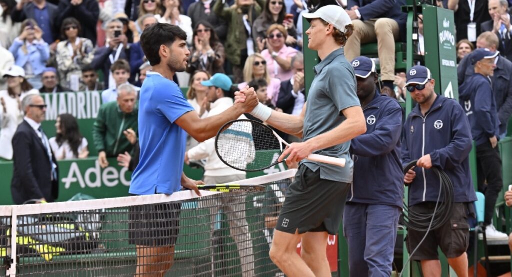 ATP > Sinner, nouveau numéro 1, 7820 points séparent Jannik et Carlos ...