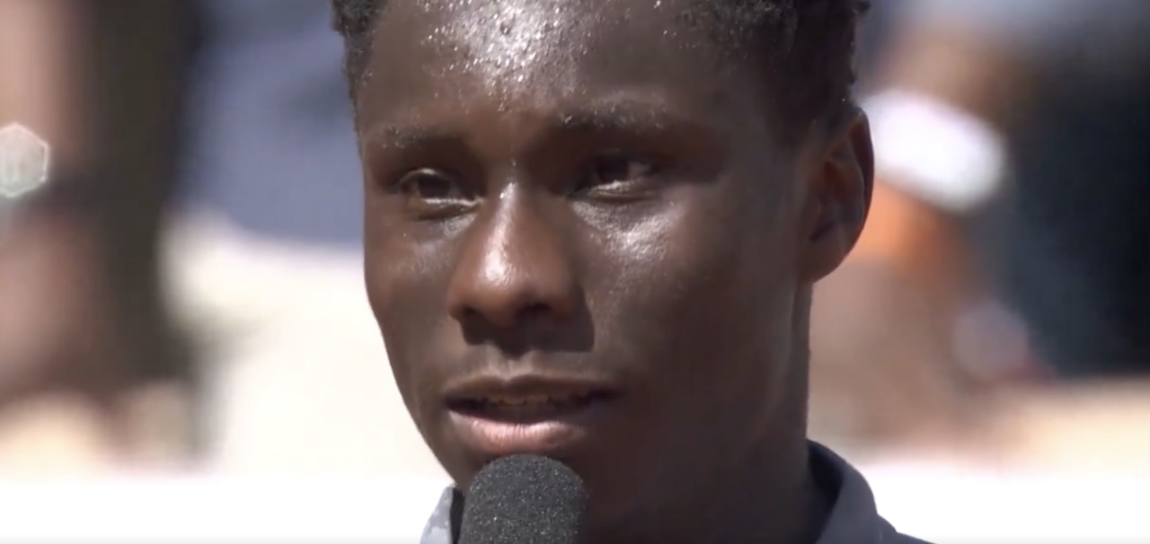 Roland Garros, Vidéos > Le Français Moïse Kouamé, après son incroyable ...