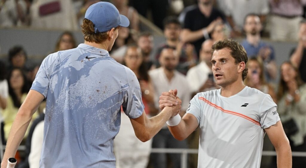 Roland Garros > Clément Tabur, après sa défaite contre Sinner : "Sur ...