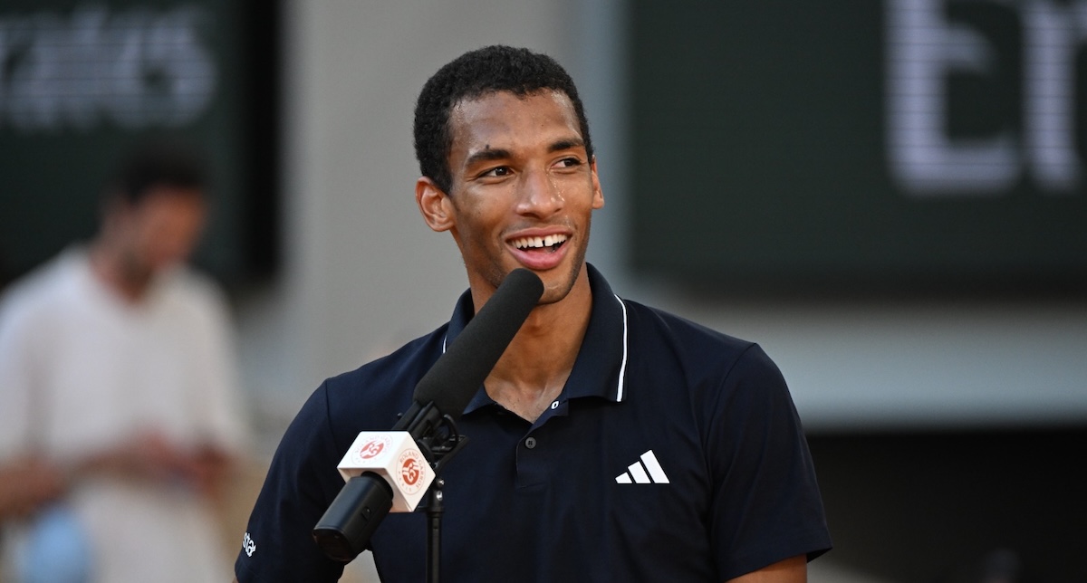 Roland Garros > Félix Auger-Aliassime au public après sa qualification ...