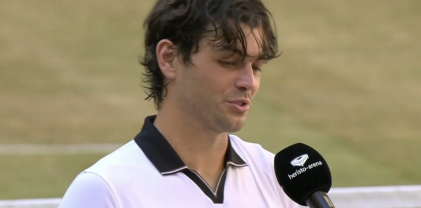 ATP - Halle > Taylor Fritz à Frances Tiafoe après sa défaite en finale ...